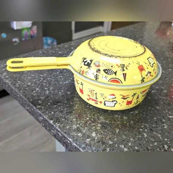 descoware | Kitchen | Rare Vintage Descoware Robert Markley Pot And Pan ...